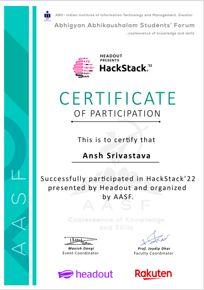 Certificates Certificates